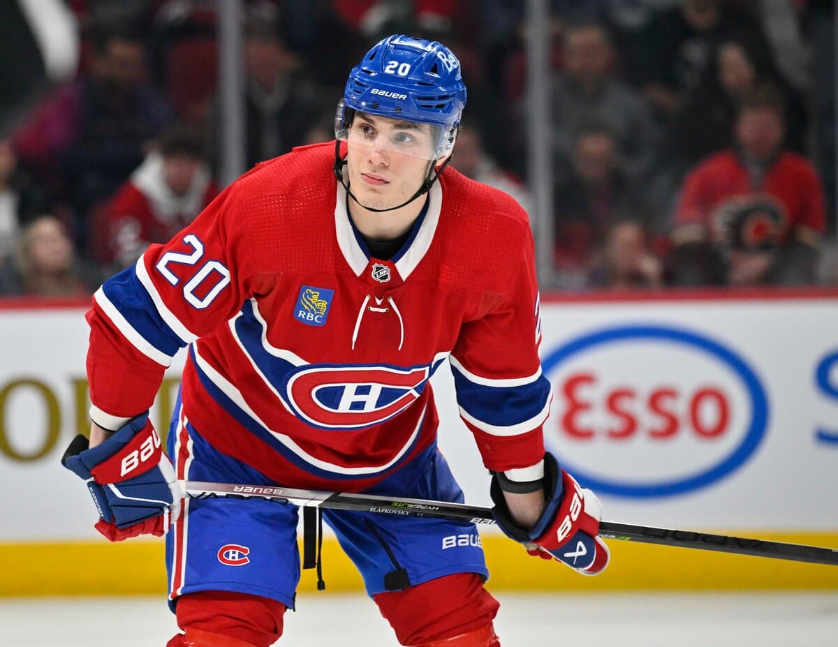 Juraj Slafkovsky, pas le plus grand amateur d’Air Canada | JDQ