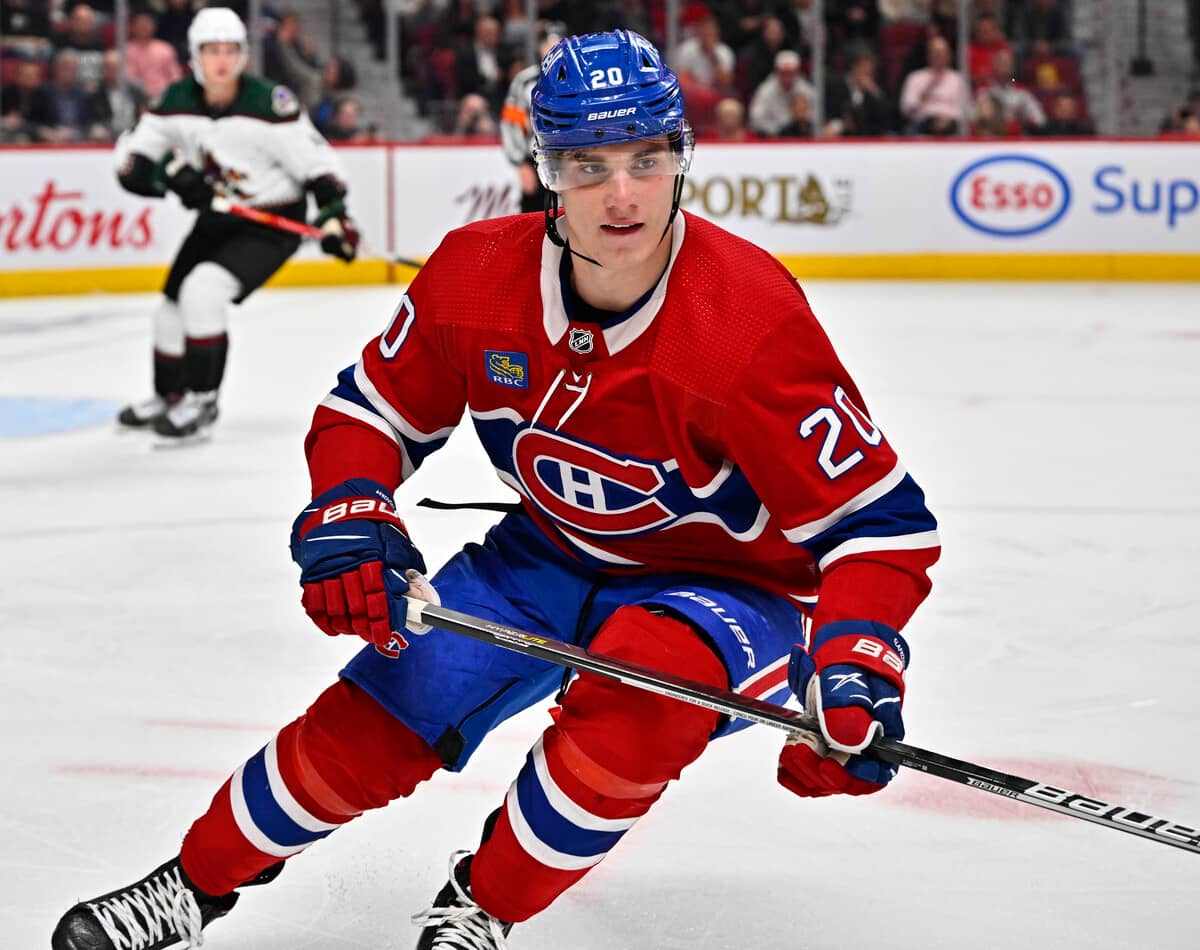 Blessé au haut du corps, Juraj Slafkovsky n’affrontera pas les Stars | JDM