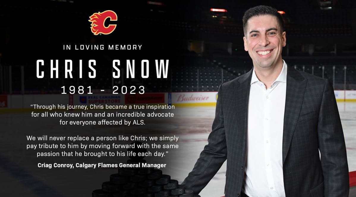 Flames : Chris Snow est décédé - TVA Sports
