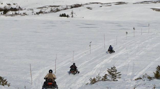 Les températures limitent l'accès aux sentiers de motoneige sur la Basse-Côte-Nord | TVA Nouvelles