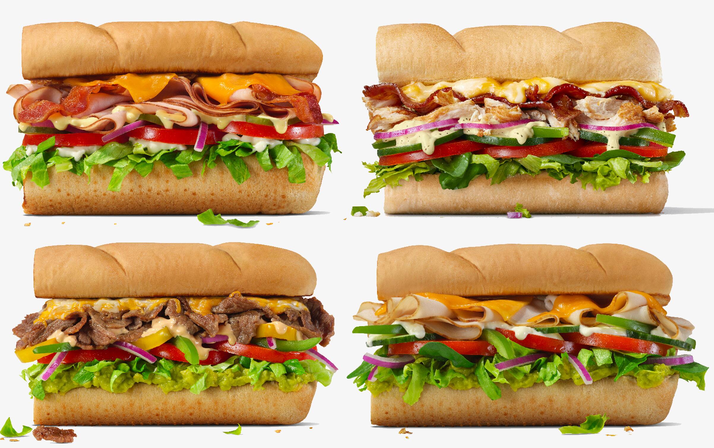 Subway fait peau neuve: menu amélioré, sandwichs printaniers et ...