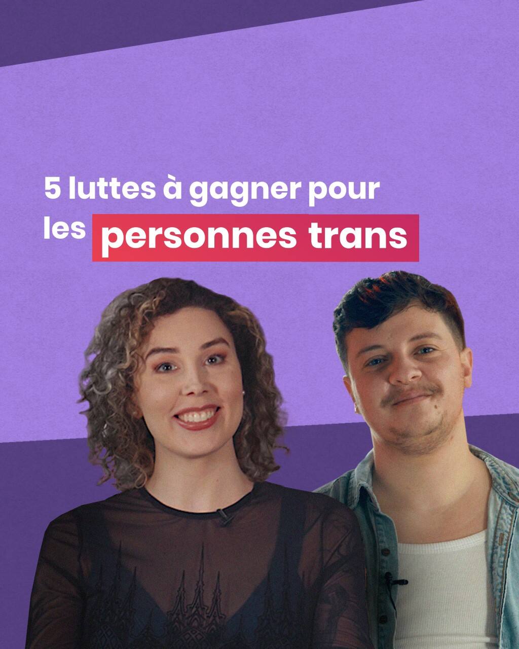 5 enjeux à régler: les personnes trans luttent encore pour l’égalité ...