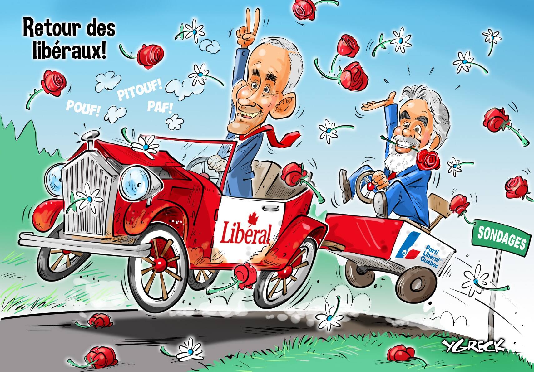 La caricature d’Ygreck | Le Journal de Québec