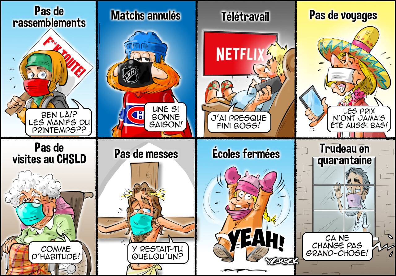 La caricature d'Ygreck | Le Journal de Montréal