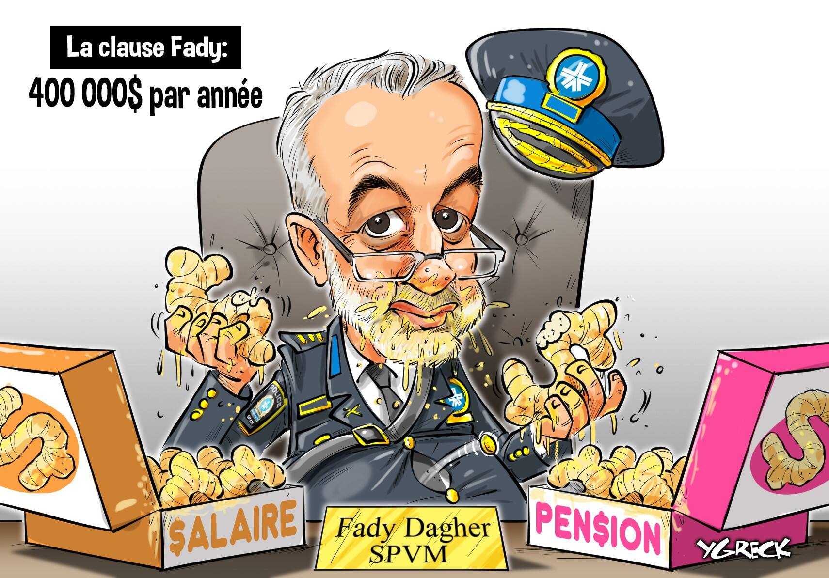 La caricature d'Ygreck | Le Journal de Québec