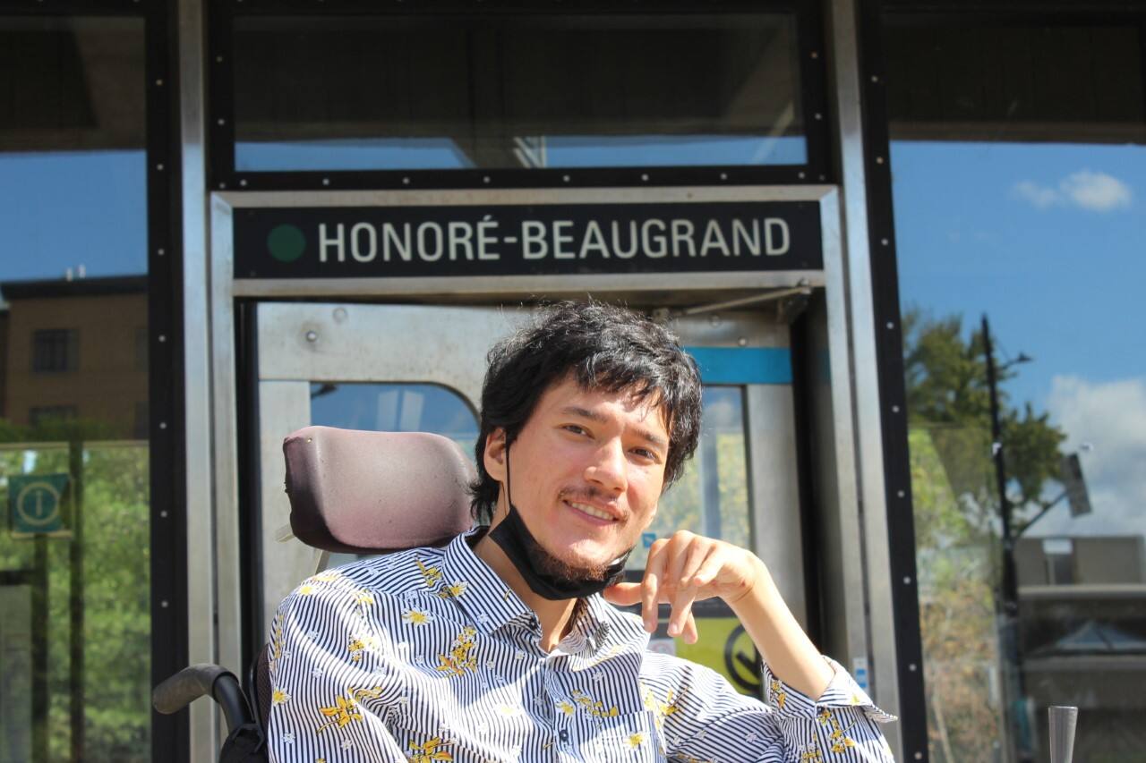 Alexandre Vallerand, un candidat handicapé du NPD, veut porter la voix ...