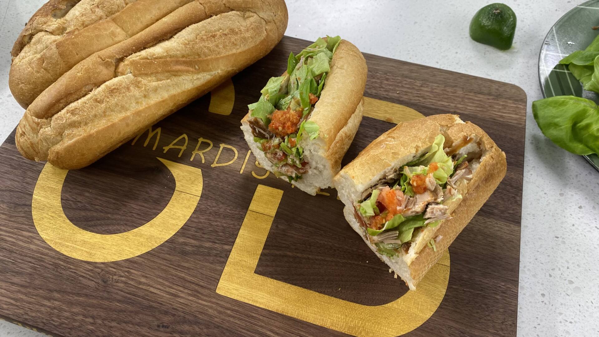 SANDWICH AU GRIOT DU CHEF OLI | Salut Bonjour