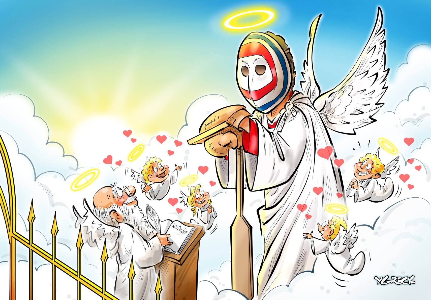 La caricature d’Ygreck en vidéo: Ken Dryden (1947-2025) | JDM