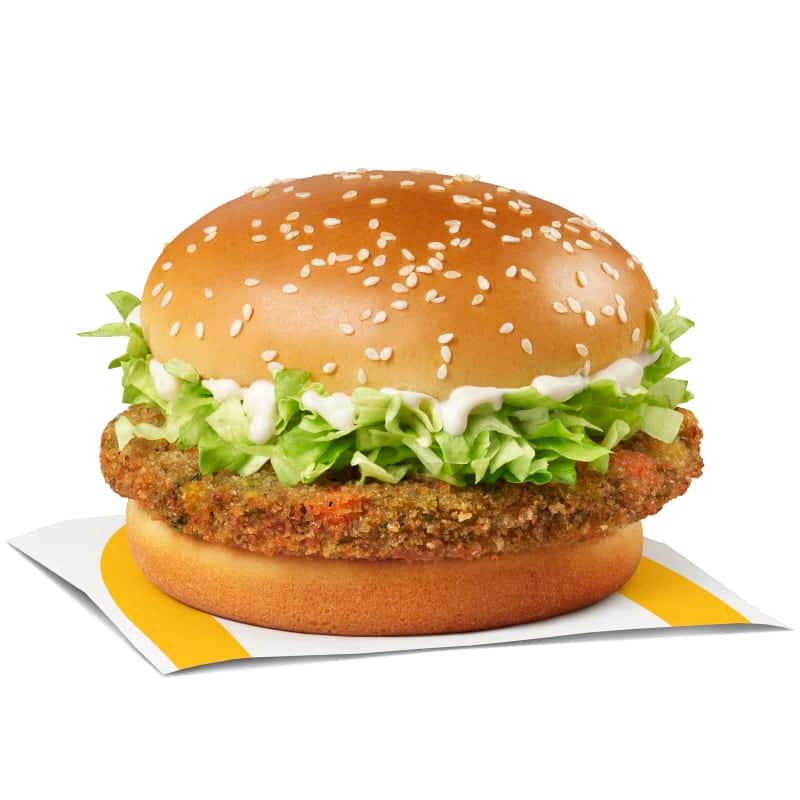 Le «McVeggie»: un nouveau hamburger végétarien testé dans les McDonald ...
