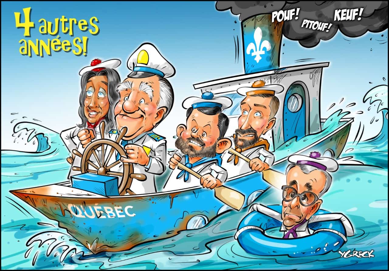 La caricature d'Ygreck | Le Journal de Québec