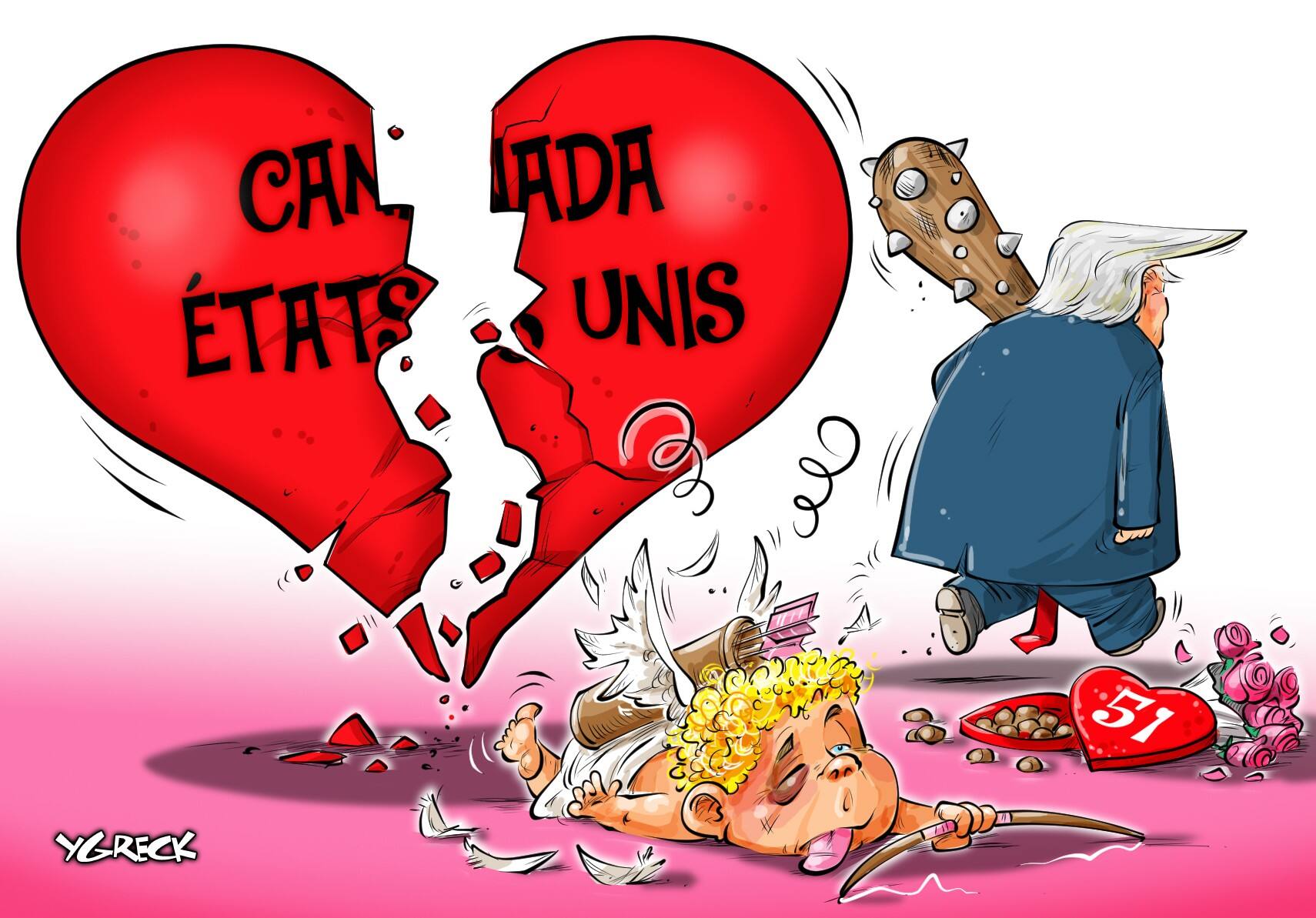 La caricature d’Ygreck en vidéo: l'histoire d'amour est terminée | JDQ