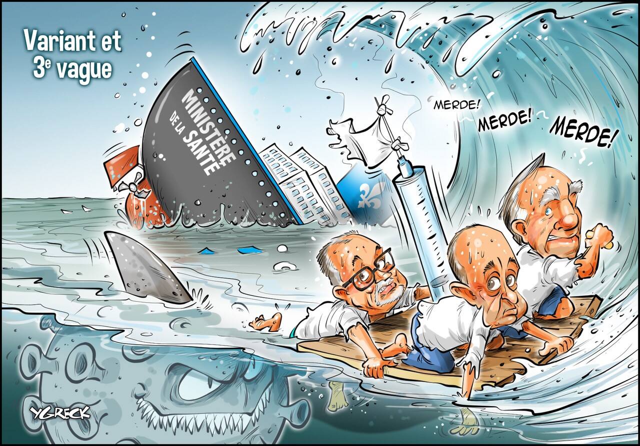 La caricature d'Ygreck | Le Journal de Québec