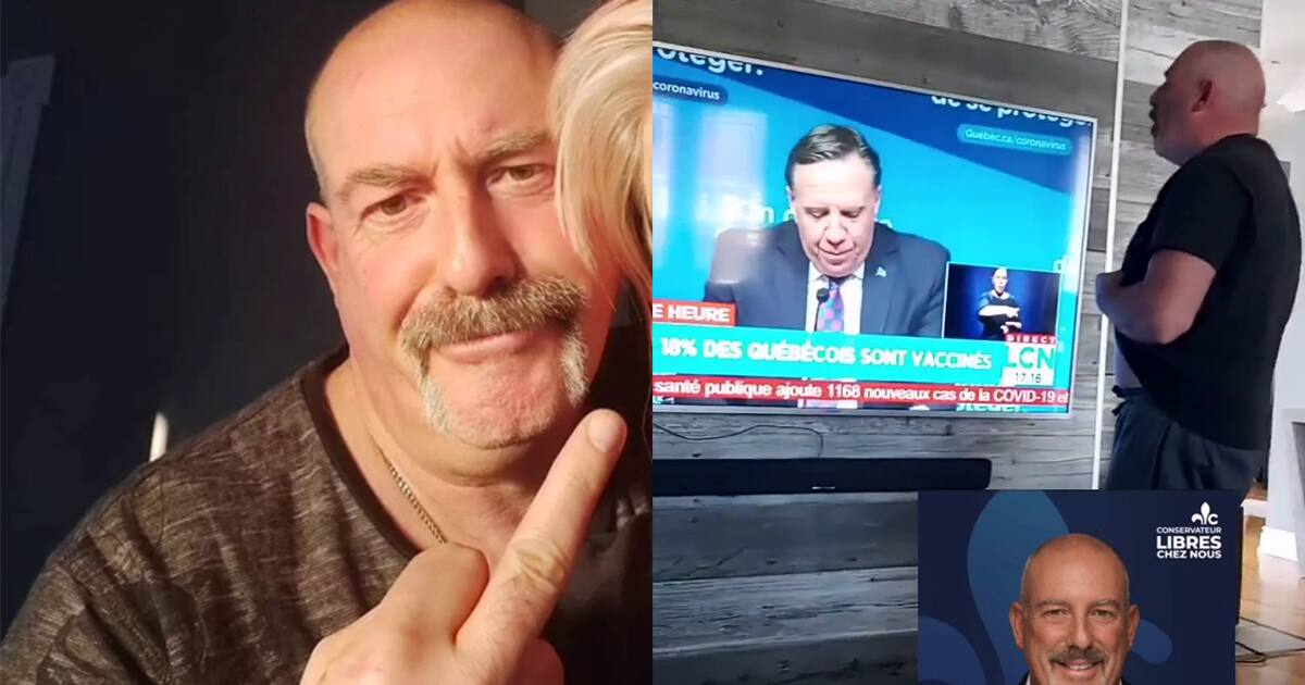 [VIDÉO] «Suce ma qu*** [Legault]»: un candidat conservateur dans l ...