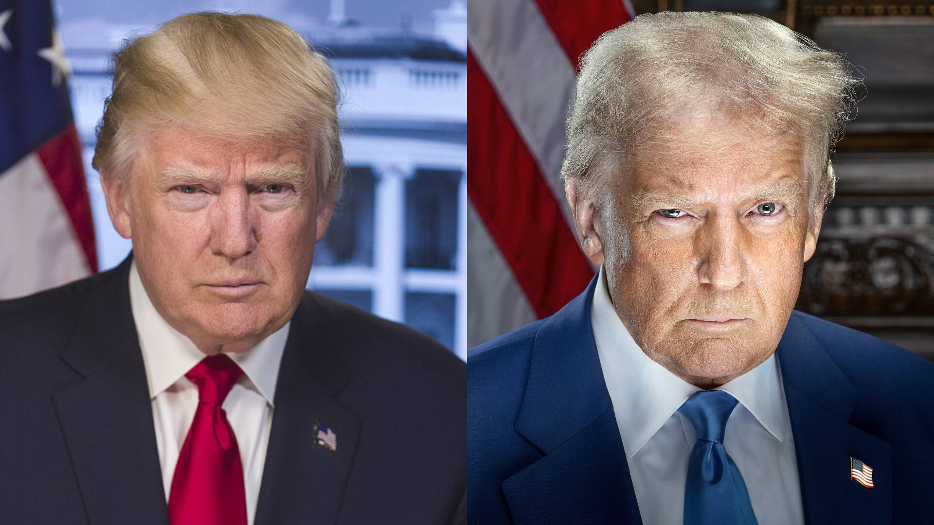 PHOTO | Le portrait officiel de Donald Trump dévoilé | JDM