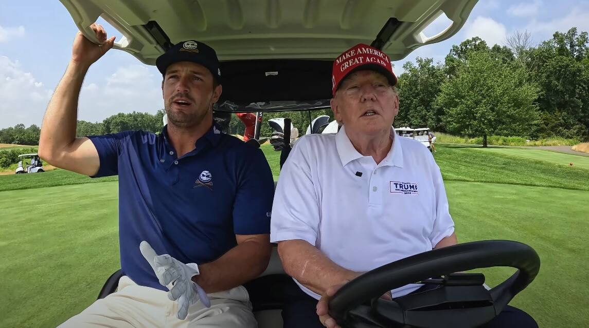 Bryson DeChambeau égale un record avec Donald Trump | JDM