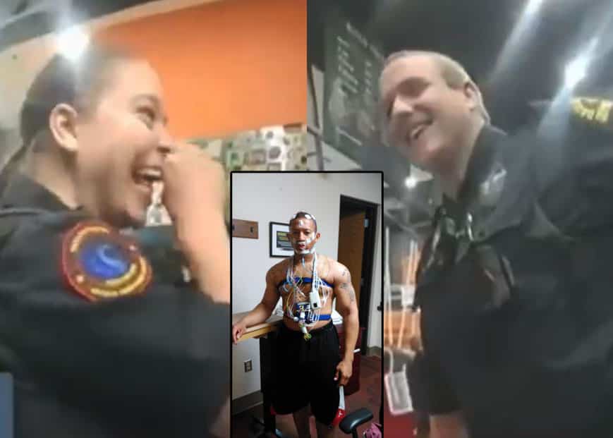 EN VIDÉO | Des policiers laissent un vétéran handicapé s’uriner dessus ...