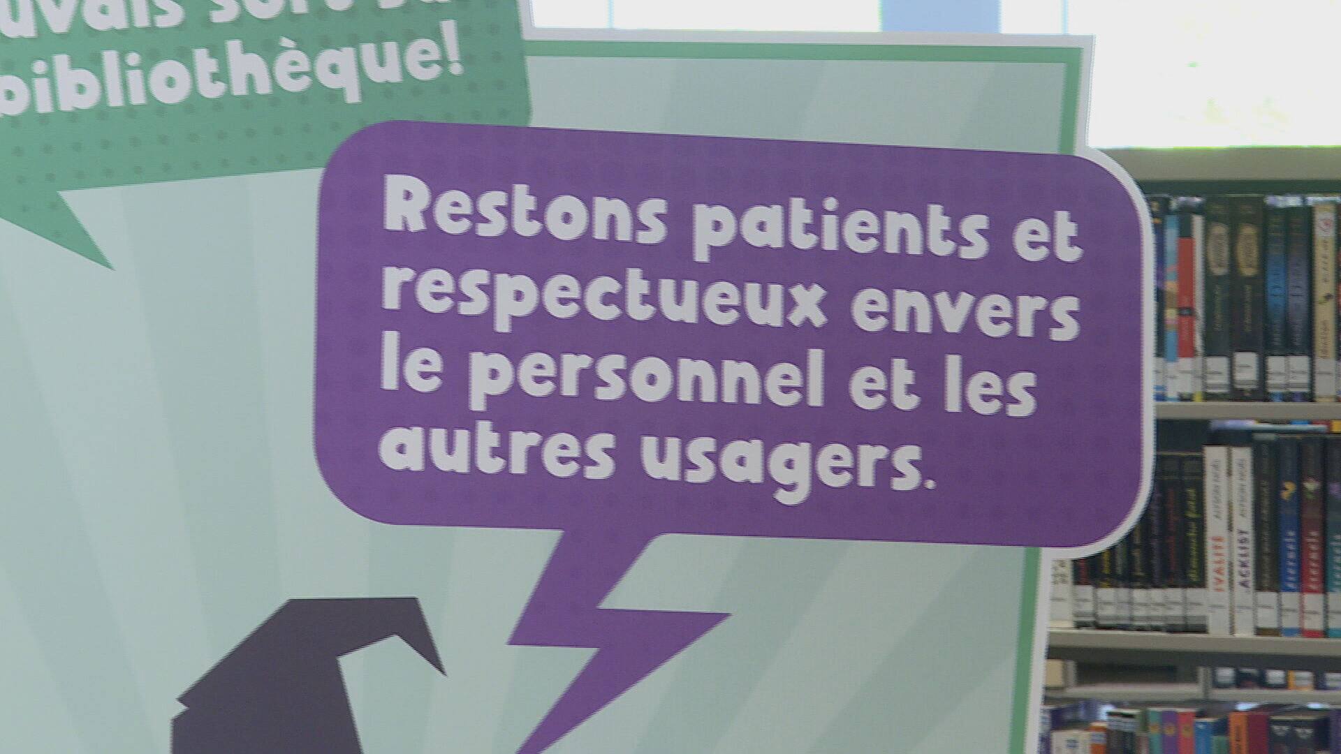 Des pancartes contre la violence verbale envers les employés municipaux ...