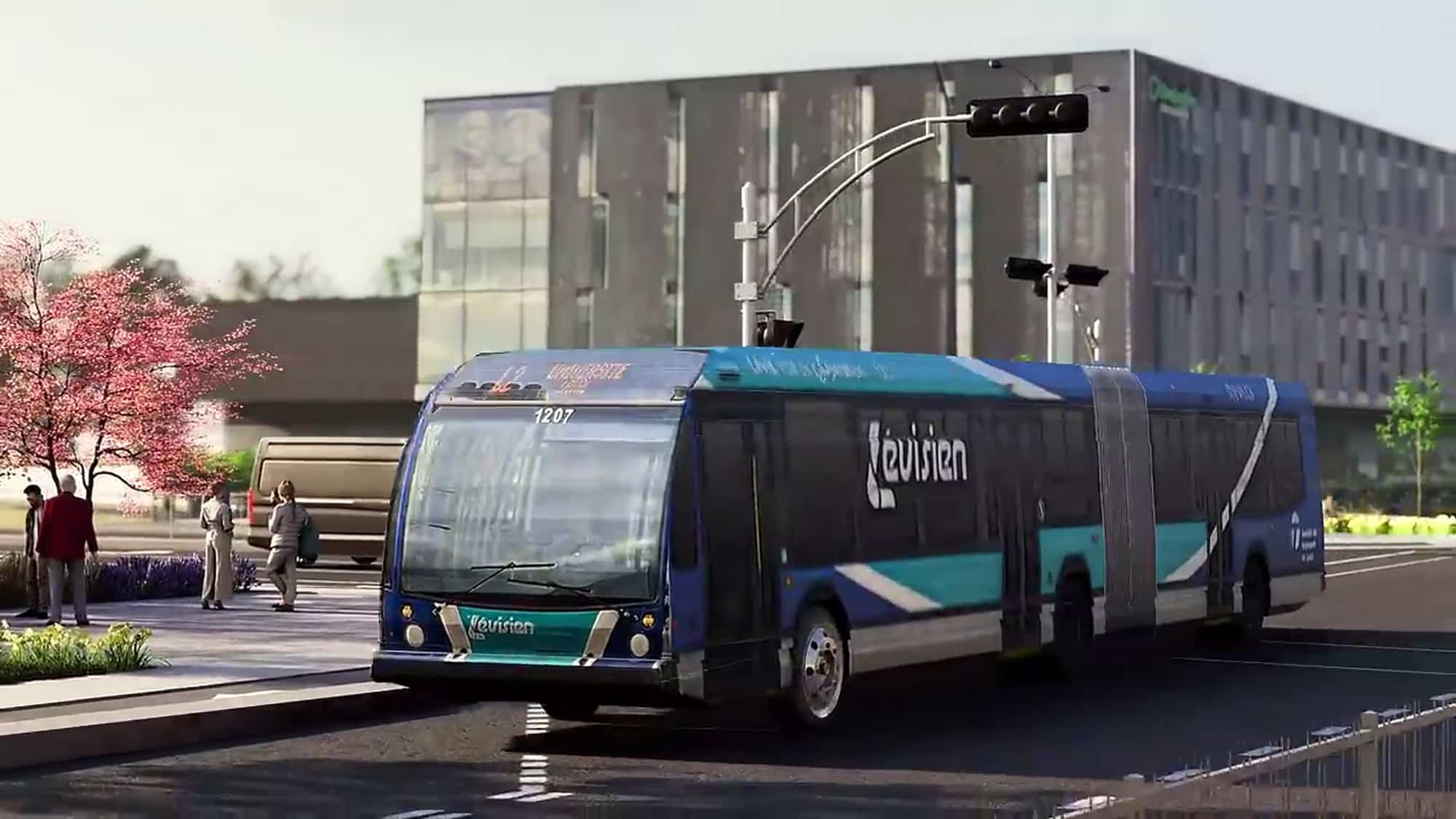 Transport en commun: Lévis mise sur des voies réservées de 2,9 km | JDQ