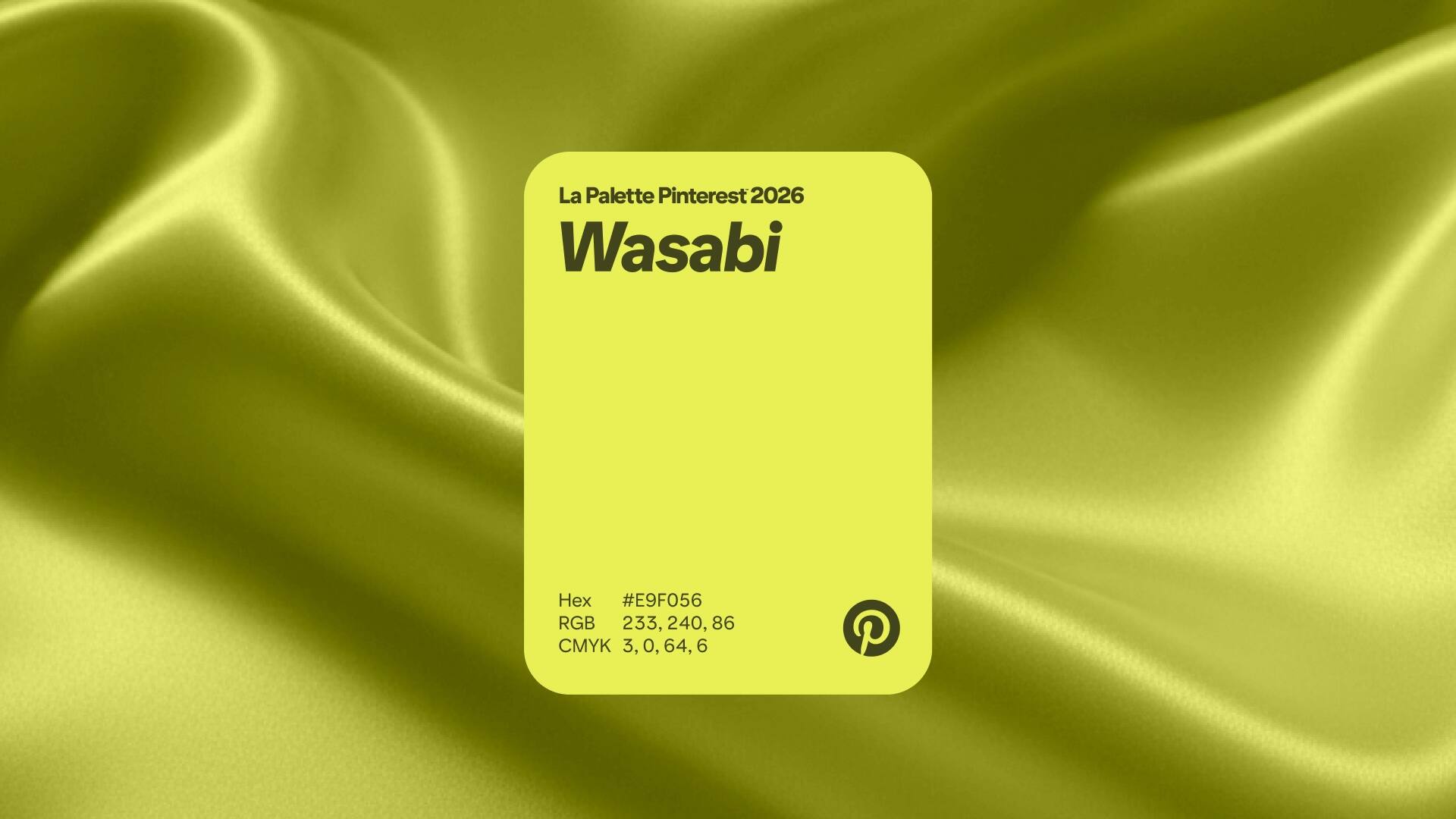 Pinterest dévoile sa palette tendance pour 2026 et elle est colorée à ...