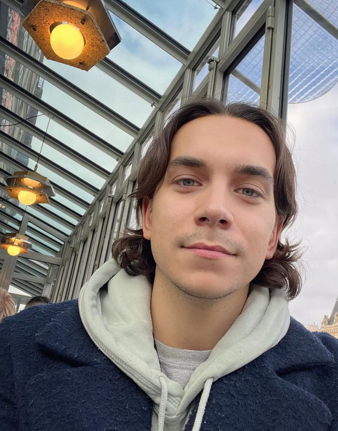 William Cloutier plays a terrible prank on his mother as he howls with ...