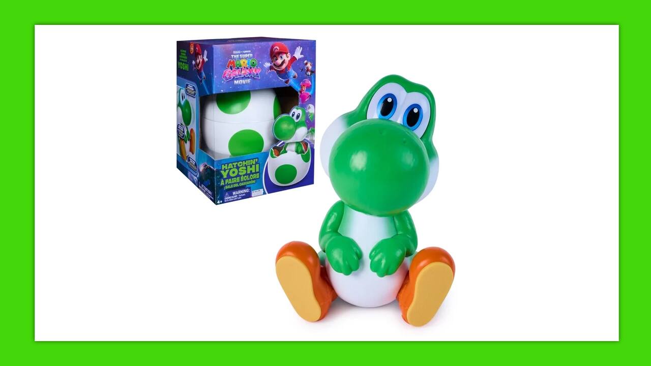 Le jouet «pour enfants» Hatchin’ Yoshi est en précommande | TVA Nouvelles