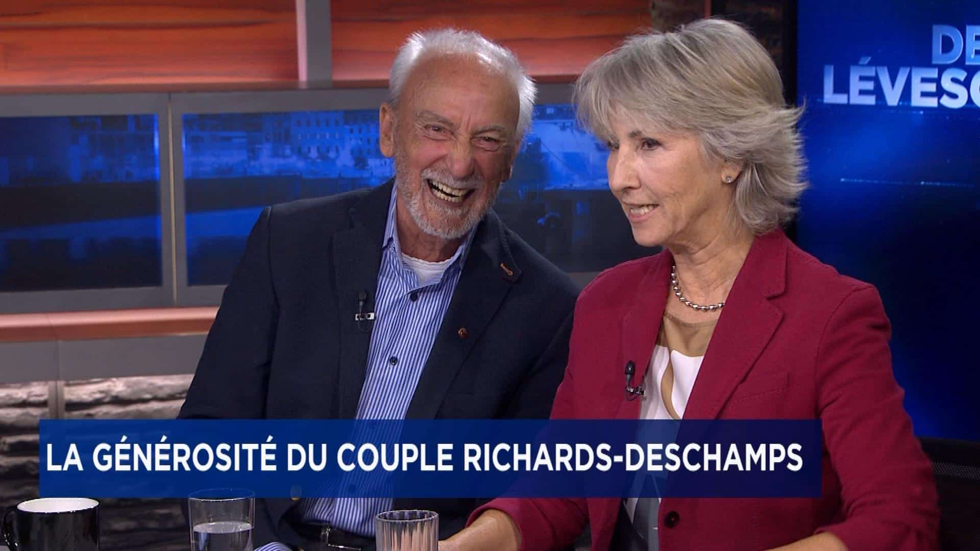 Les Deschamps-Richards, philanthropes depuis toujours | TVA Nouvelles