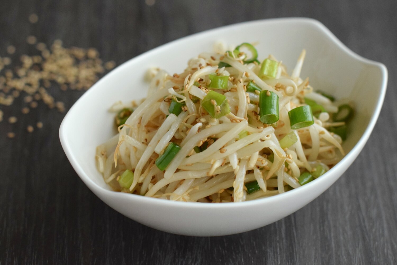 Fèves germées aux légumes | Recettes du Québec