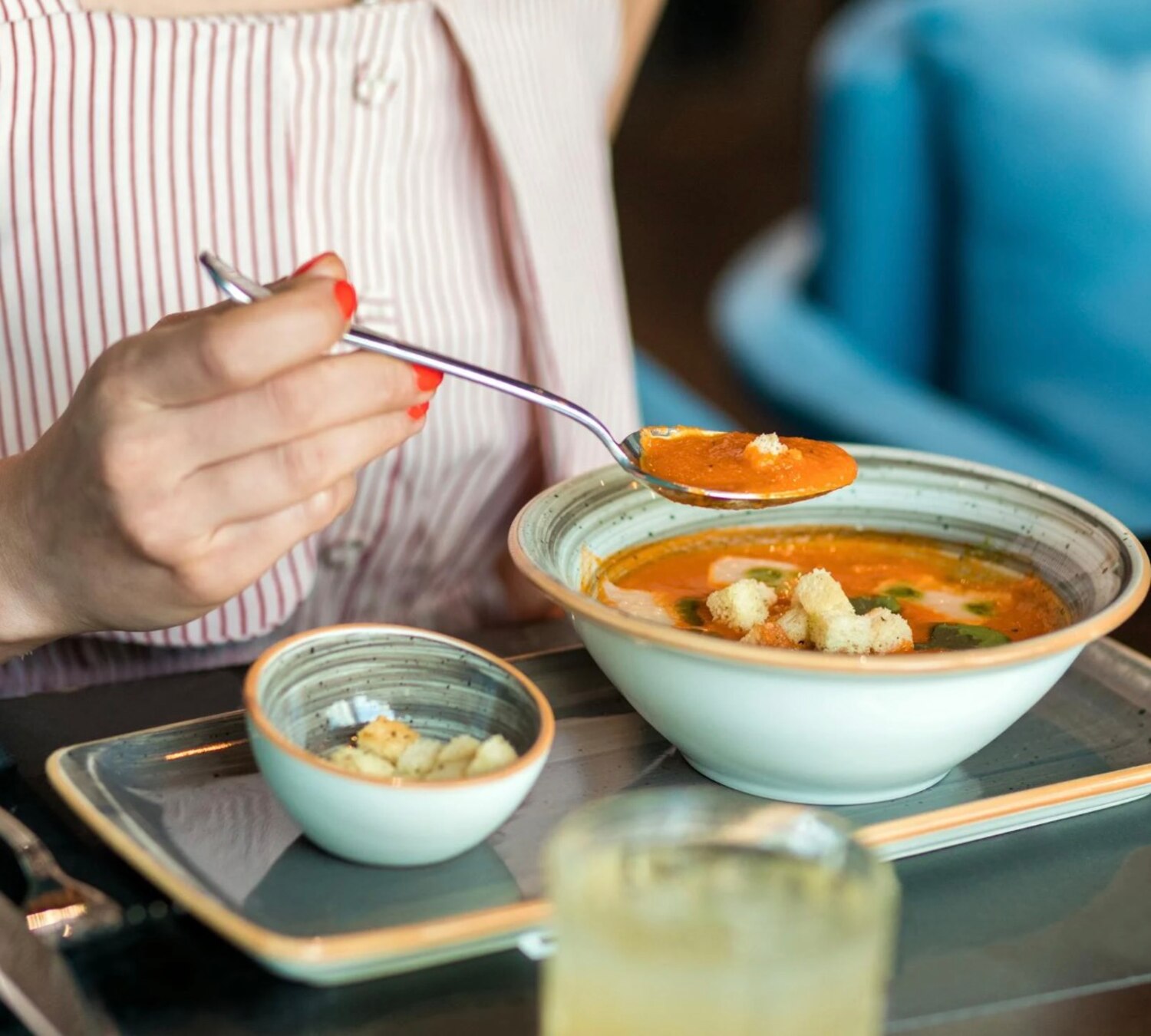 Potage de carottes, poivrons et cari | Recettes du Québec