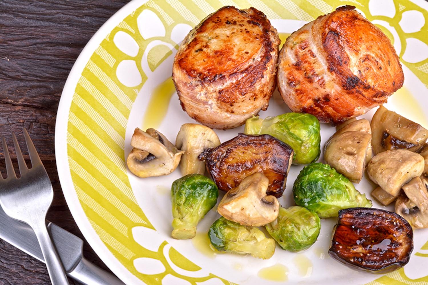 Recette de coq au porc sauce à l'érable | Recettes du Québec