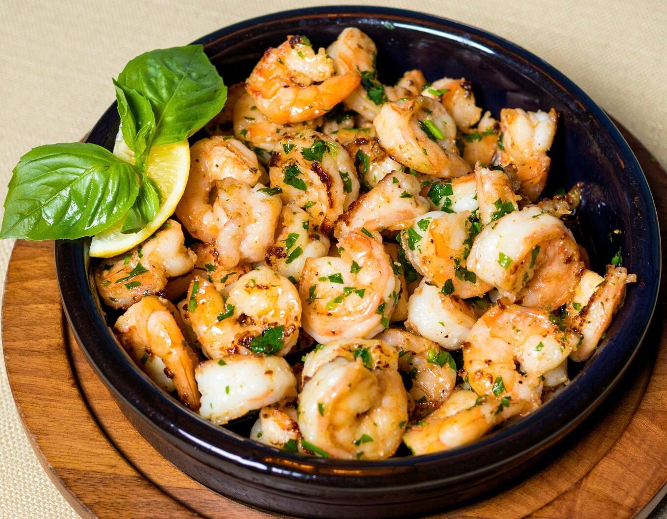 Crevettes à l'ail gratinées | Recettes du Québec