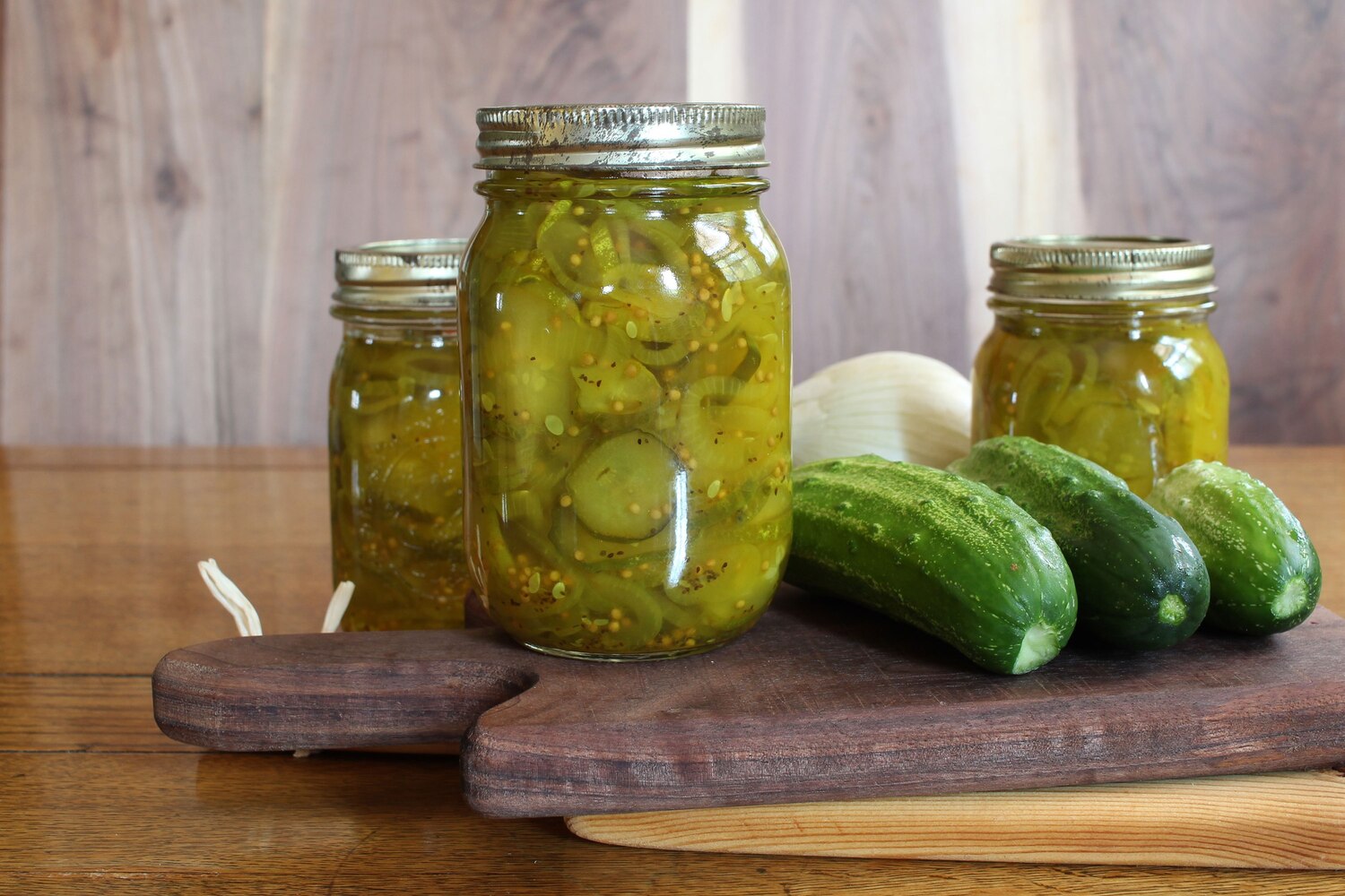 Recette de cornichons tranchés sucrés | Recettes du Québec