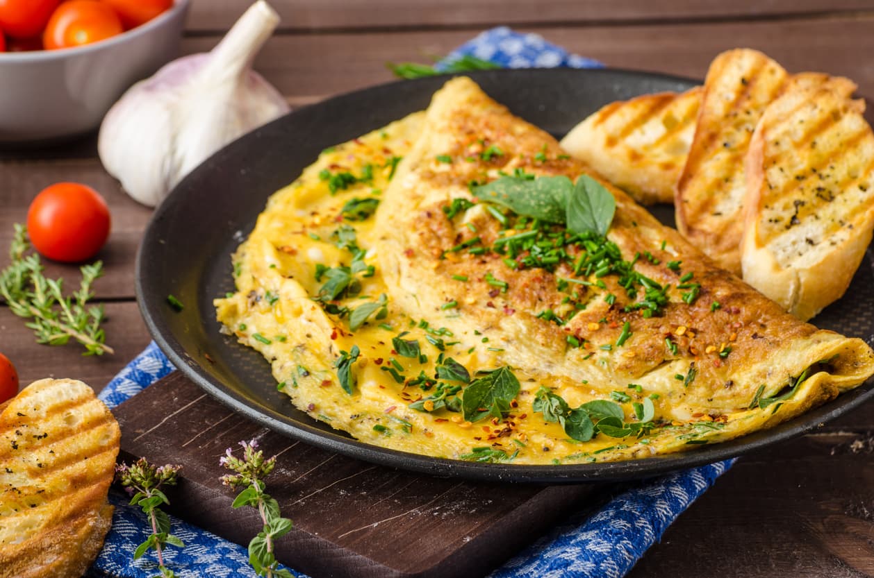 Omelette au fromage | Recettes du Québec