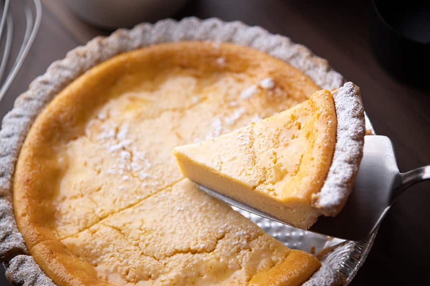 Recette de tarte au sucre rapide, légère et pas trop sucrée | Recettes ...