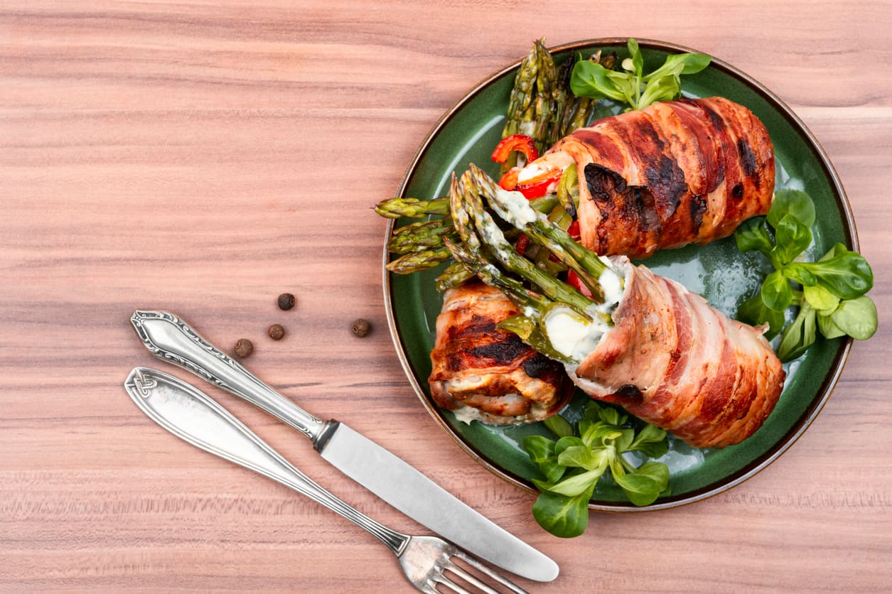 Filet de porc farci aux asperges | Recettes du Québec