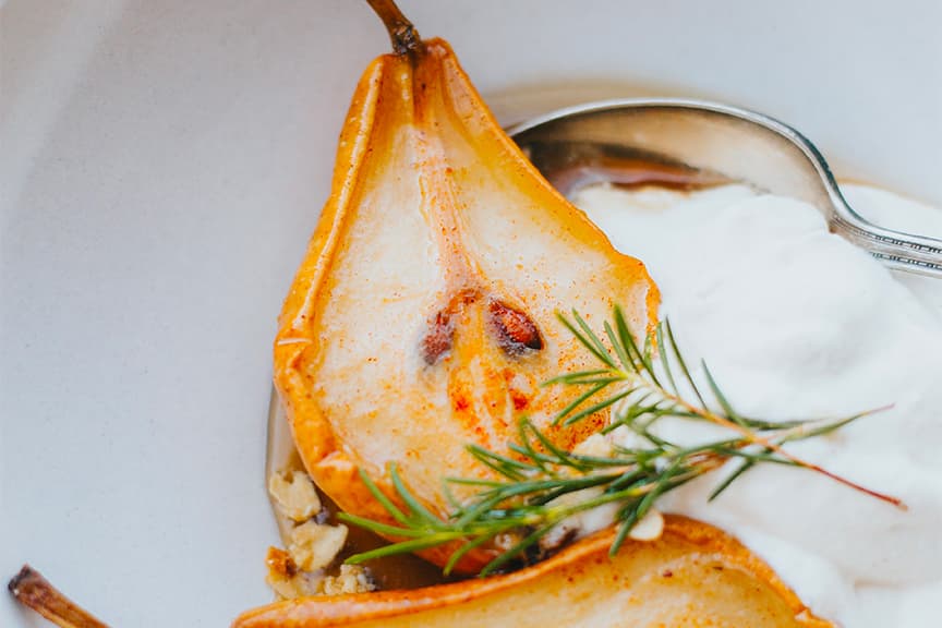 Les desserts aux poires | Recettes du Québec