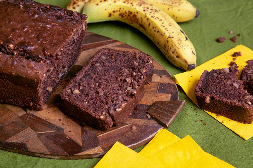 Recette de pain aux bananes, arachides et cacao | Recettes du Québec