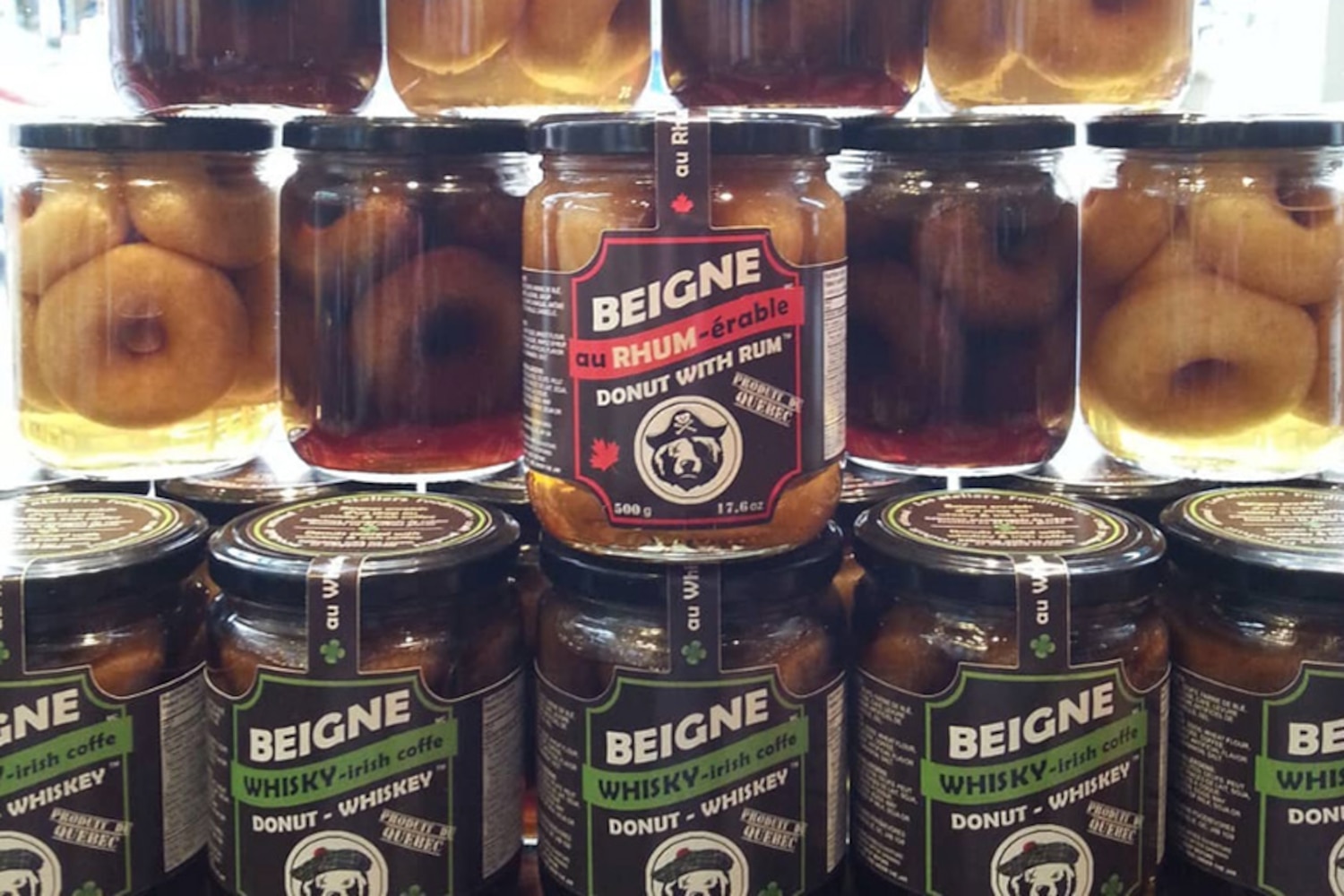 Il existe des beignes alcoolisés dans le sirop d’érable faits à ...