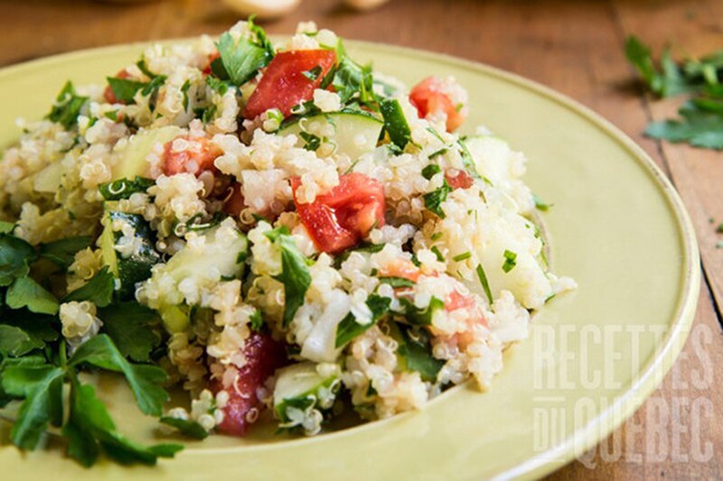 La salade de quinoa | Recettes du Québec