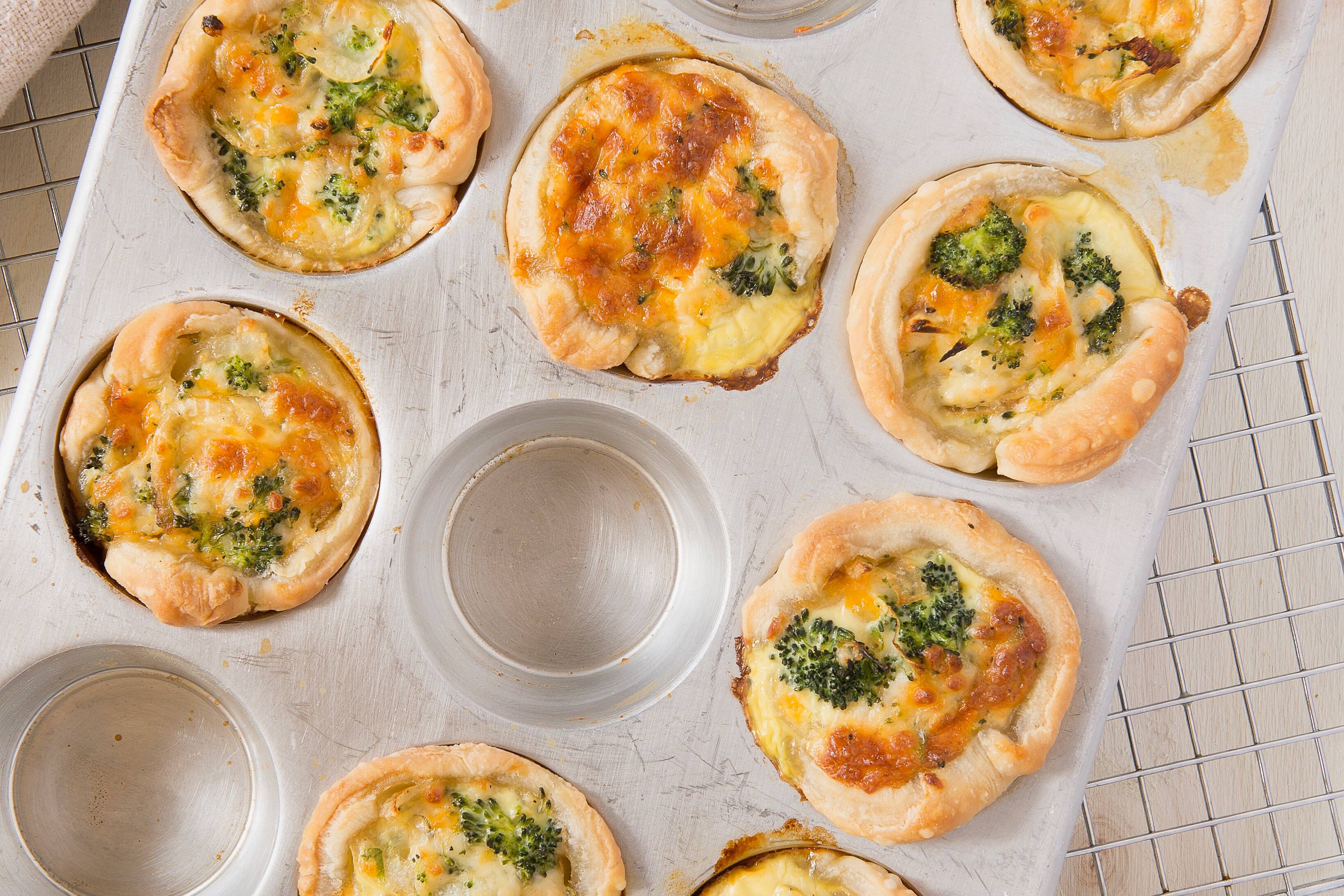 Minipâtés au brocoli et au fromage | Recettes du Québec