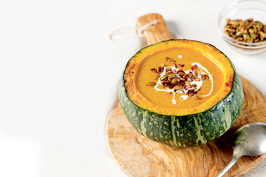 Velouté de courge poivrée | Recettes du Québec
