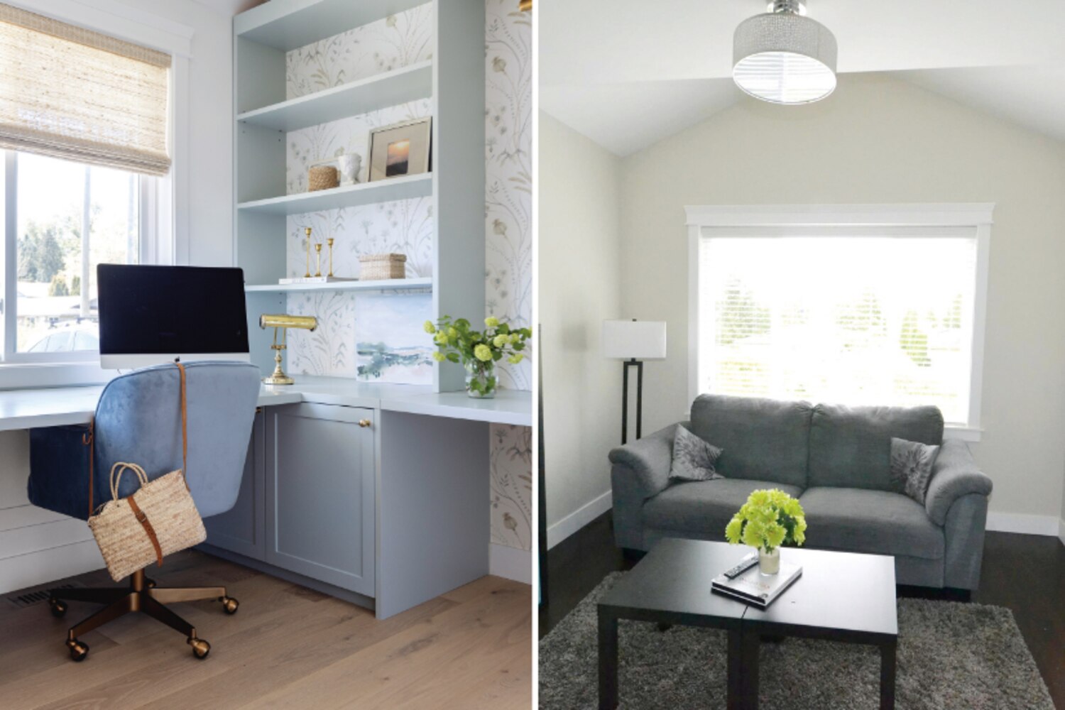 Before & After: An Unused Home Office Turned Creative Haven | Style at Home