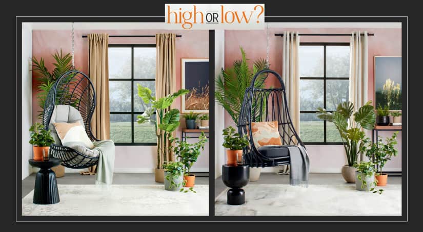 High or Low? Serene Style | Style at Home