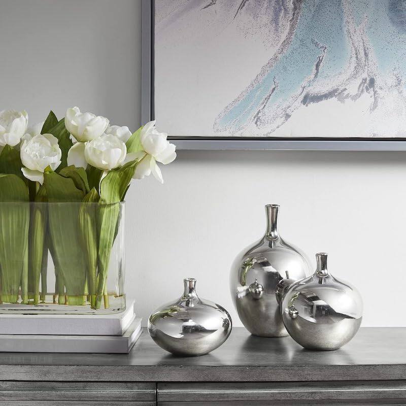 Aluminum Furniture & Metallic Decor For A Bold & Shiny Home | Style at Home