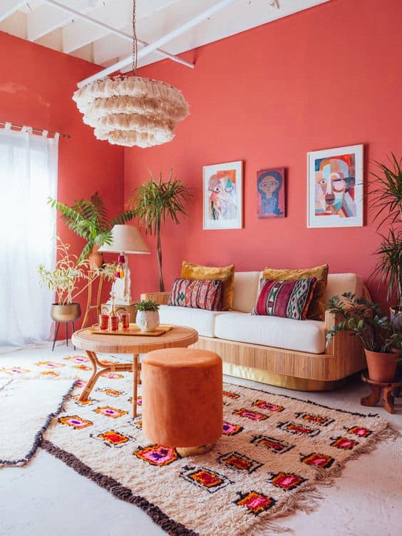 7 Ways to Use the Raspberry Blush Paint (by Benjamin Moore) | Style at Home