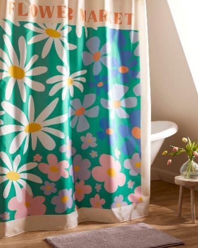 8 Fun Shower Curtains That Will Liven Up Your Bathroom | Style at Home
