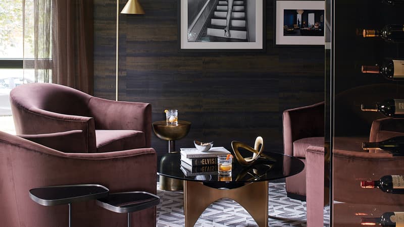 Layers of alluring velvet and multiple swoon-worthy, loungey spaces ...