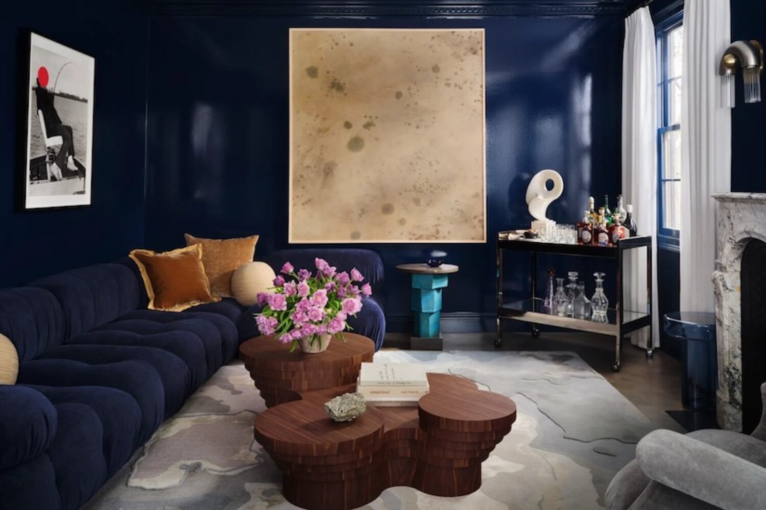 The Best Bold Paint Colours for Your Living Room | Style at Home