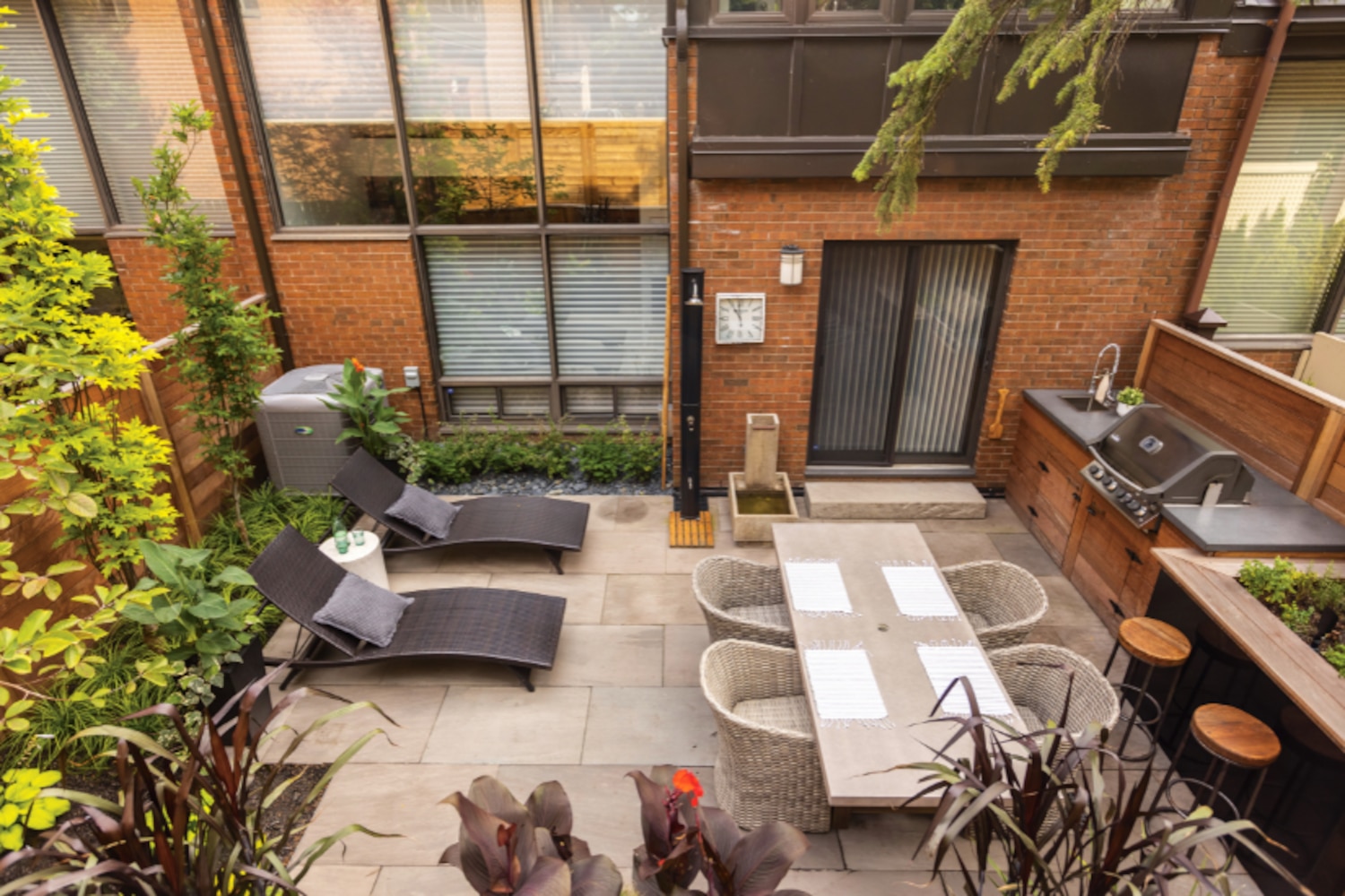 Tour A Tiny Backyard Oasis In The Heart Of The City | Style at Home