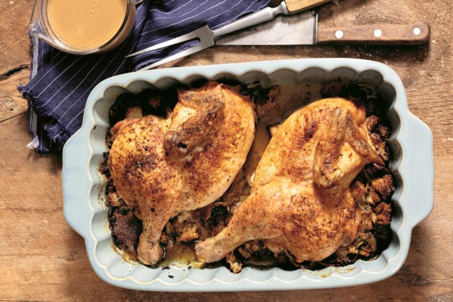 Recipe: Anna Olson's Autumn Roasted Chicken With Stuffing | Style at Home
