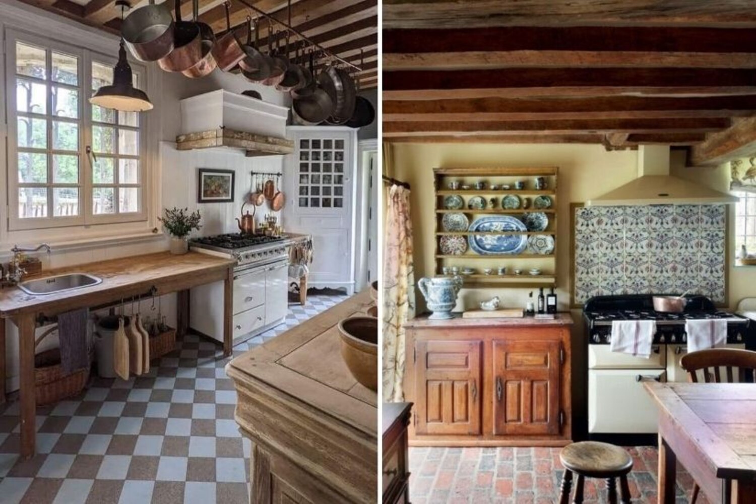 Unfitted Kitchens Are The Throwback Trend Designers Are Loving Right ...